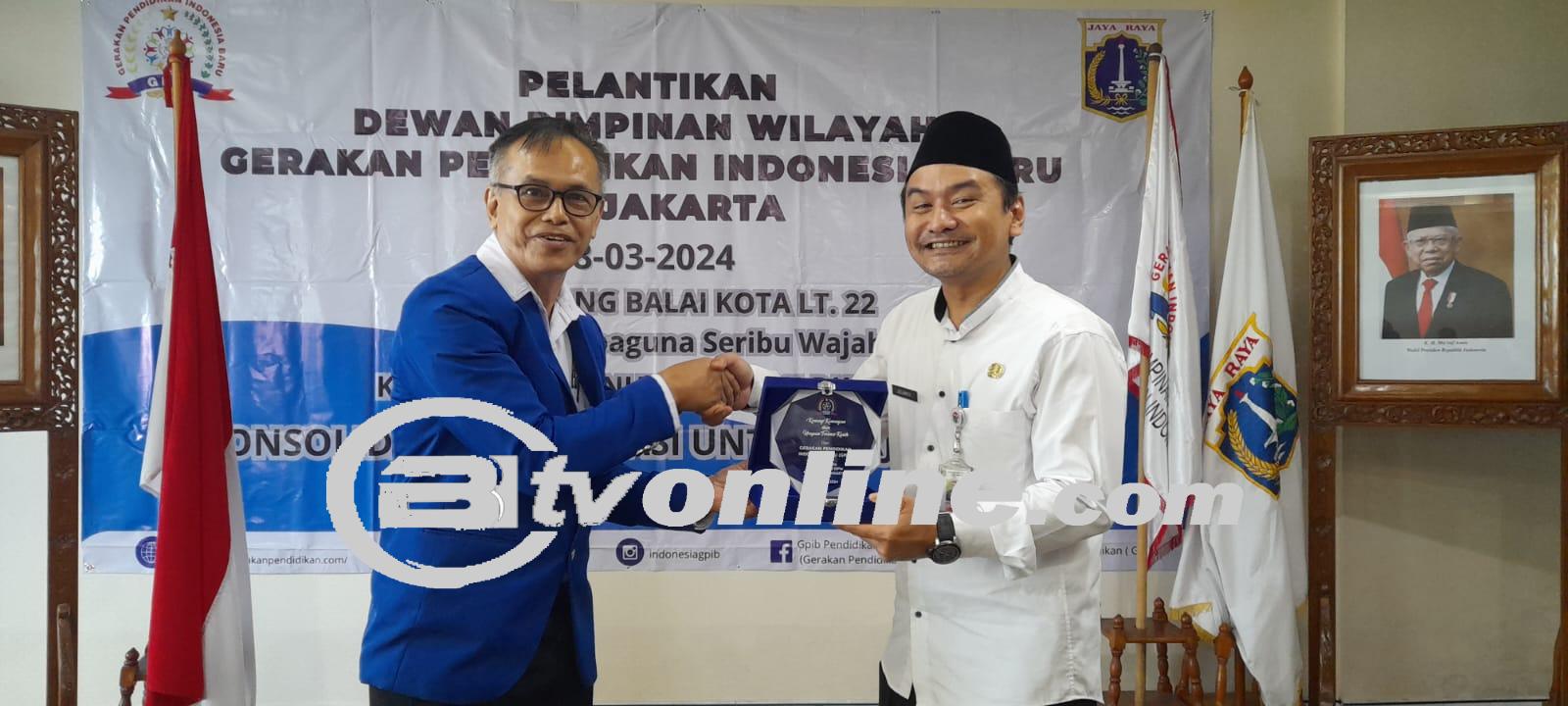 Pengurus Gerakan Pendidikan Indonesia Baru (GPIB) DPW DKI Jakarta Resmi ...